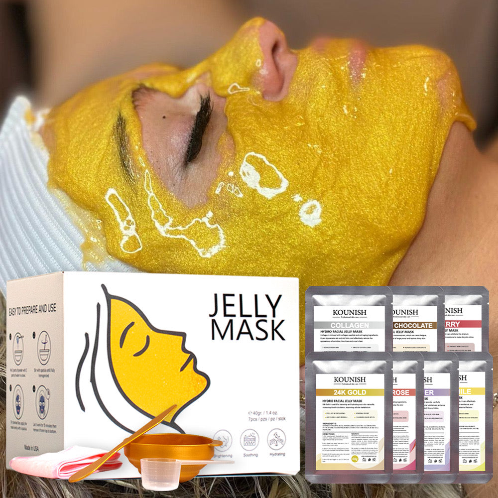 Glow & Go Hydrating Jelly Mask Set – kounish